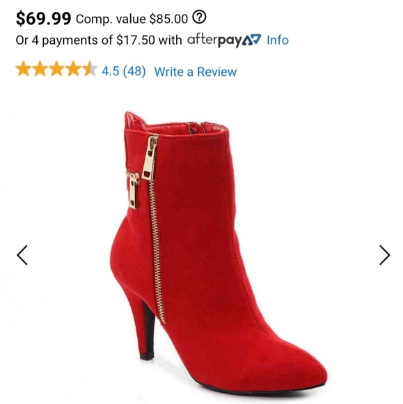 Bellini | Shoes | New Red Bellini Booties | Poshmark